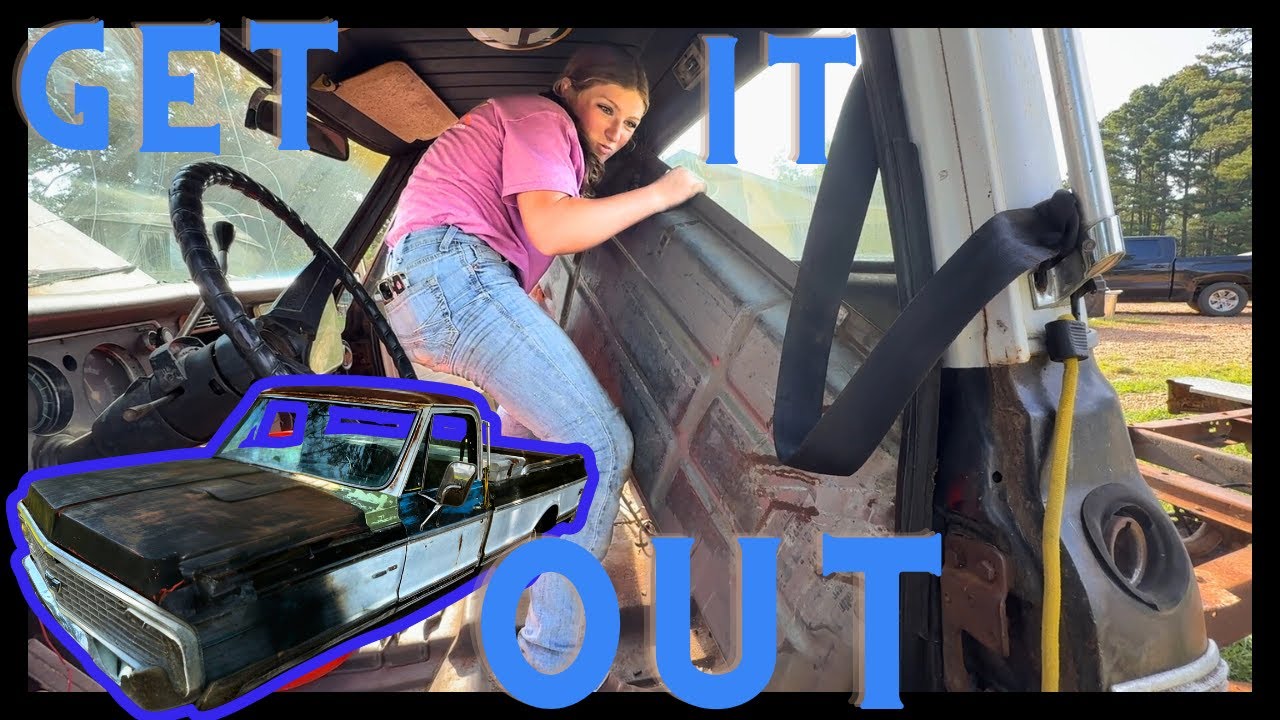 Can She Do IT? Removing The Gas Tank From a 72' Chevy Truck | Tear Down ...