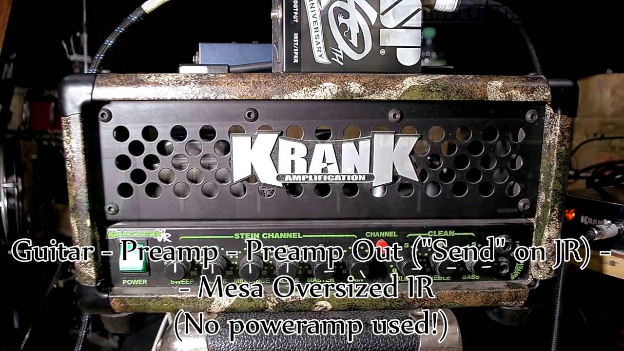 KRANK Krankenstein preamp comparison - YouTube