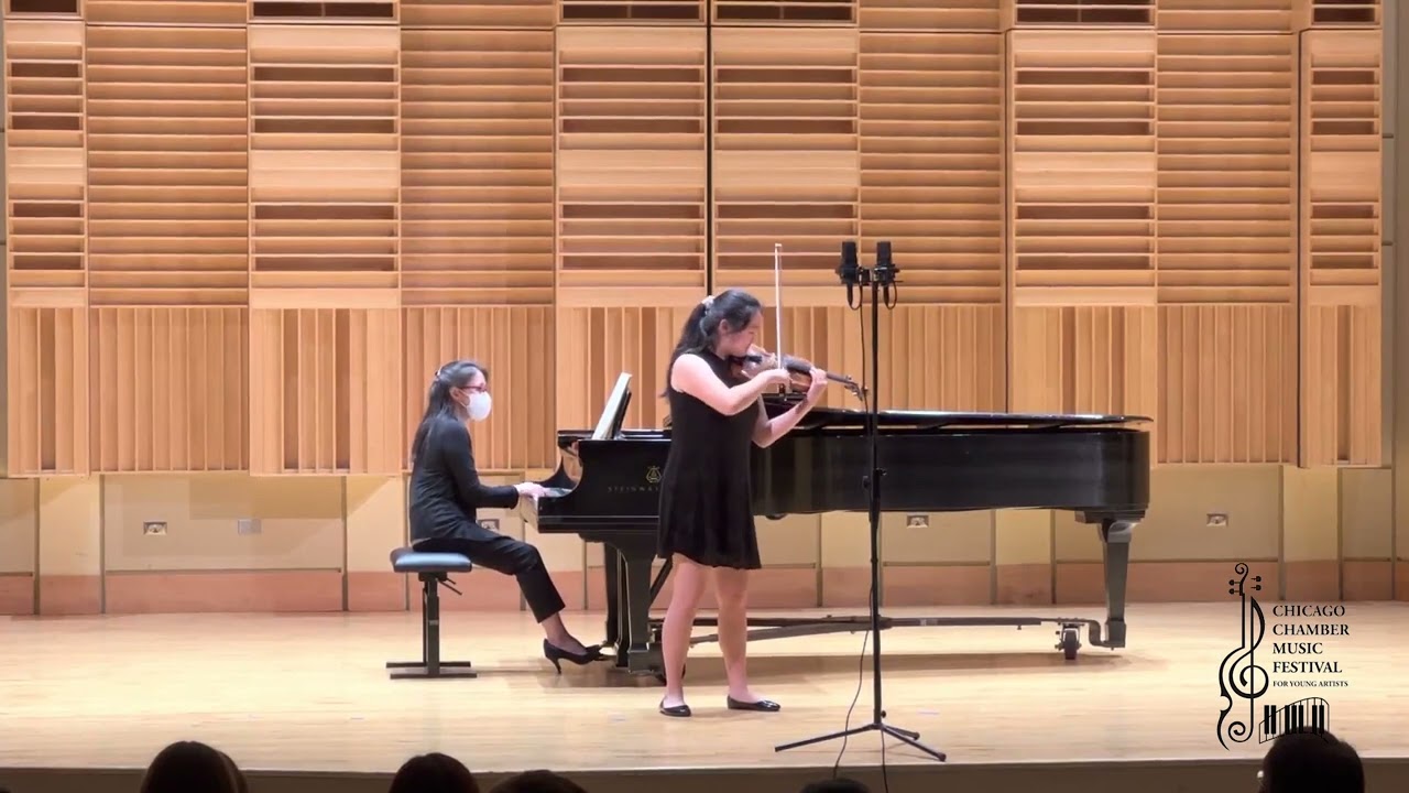 CCMF 2022 - Symphonie Espagnole in D Minor, IV. Andante, Julia Kim ...