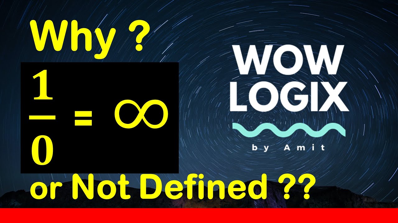 Why 1/0 is Infinity or Not defined ? - YouTube