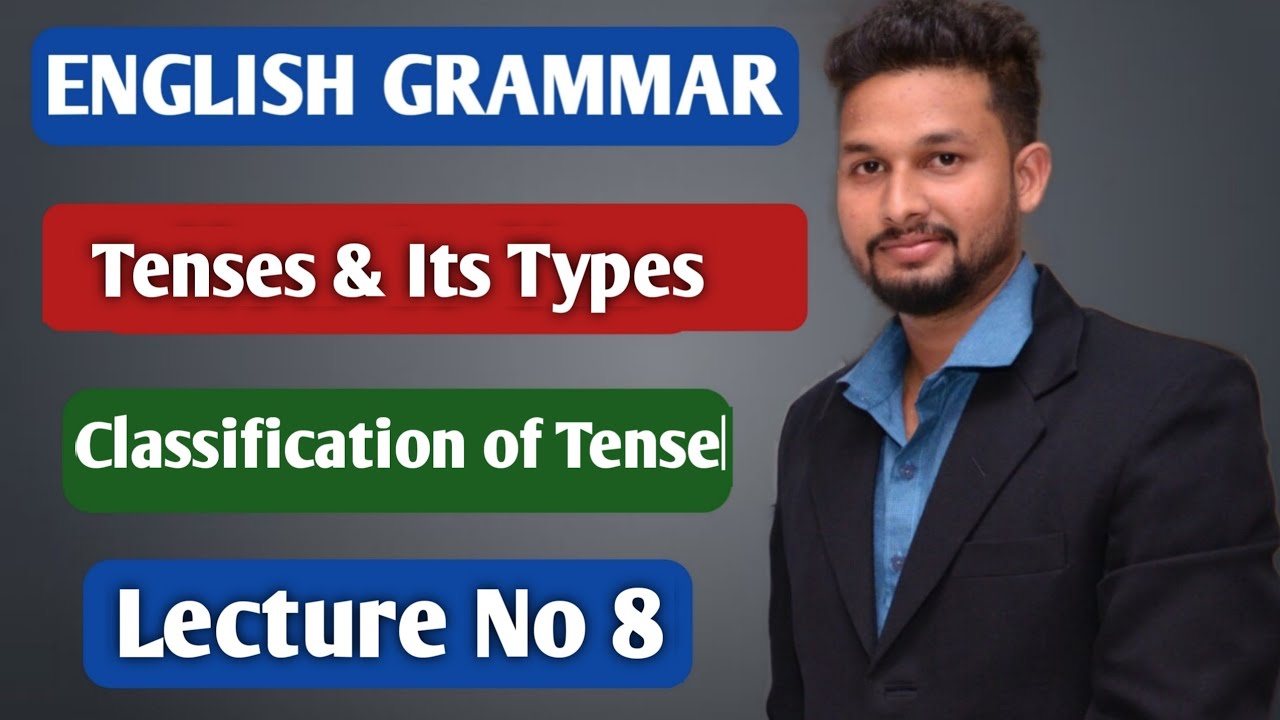 Tenses & its types | Classification of tenses | English Grammar lecture ...
