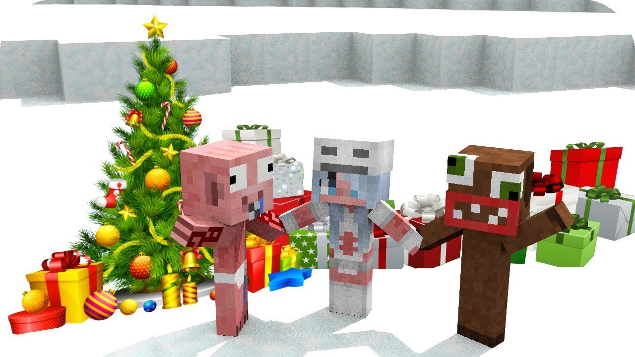 BEBE AENH FESTEJA LA NAVIDAD PARTE 1-3 - MINECRAFT BEBE AENH - YouTube