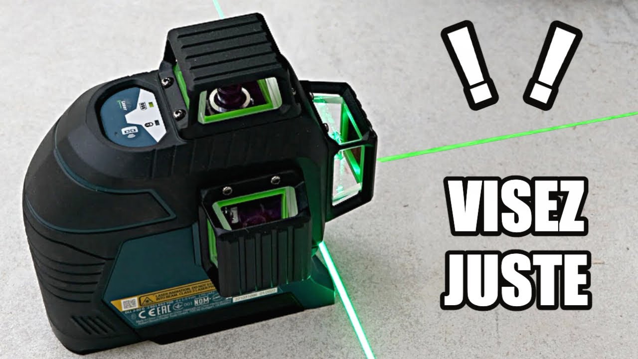 NIVEAU LASER 3 LIGNES - GLL 3-80 G BOSCH - La pause café de BichonTV ...