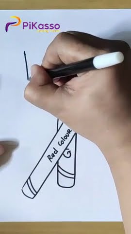 How to Draw Colored Pencils Easy in The Right Way - YouTube