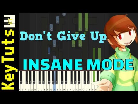 Learn to Play Don’t Give Up from Undertale - Insane Mode