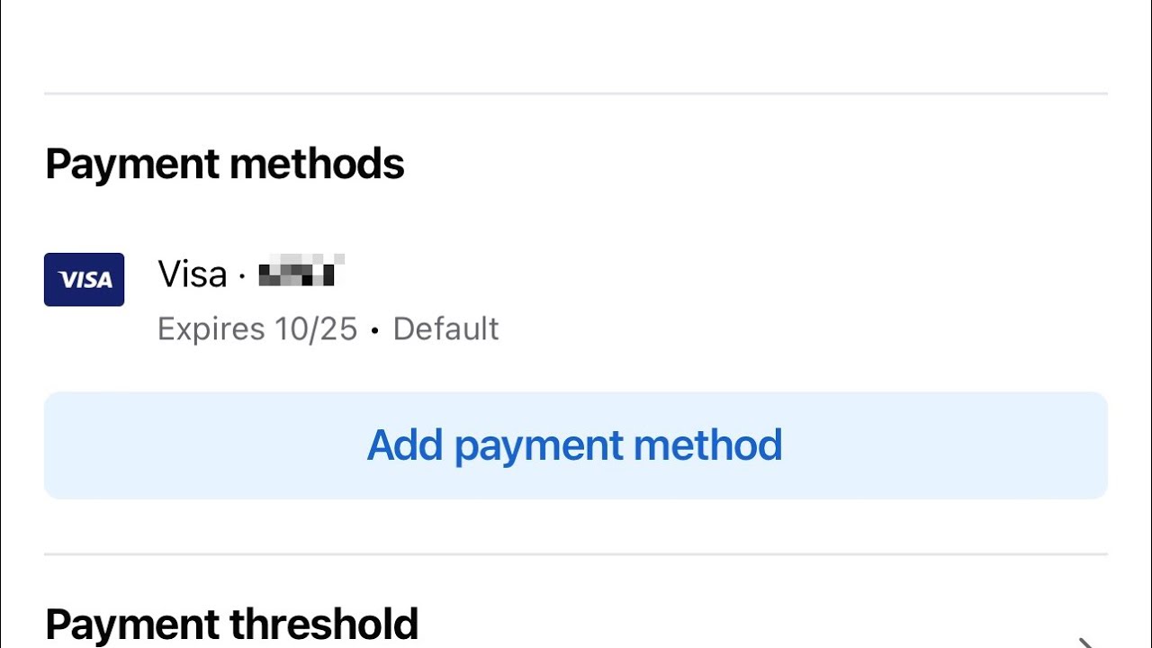 Cara add payment methods instagram ads - YouTube
