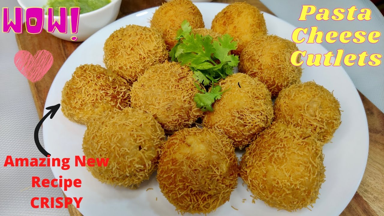 Pasta Cheese CUTLETS Recipe That Will Make You Drool | How To Make ...