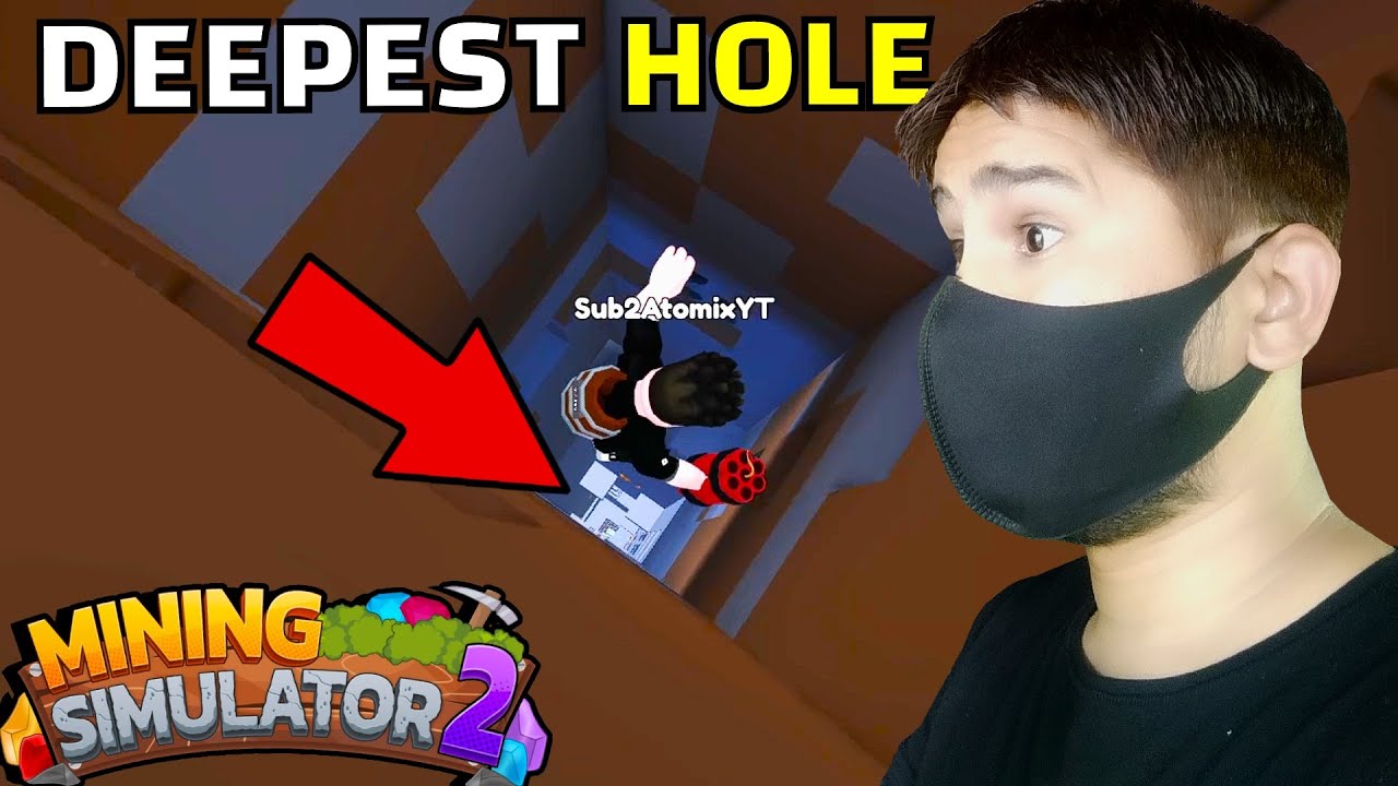 DIGGING A BIGGEST HOLE IN THE WORLD || Roblox Mining Simulator 2 - YouTube