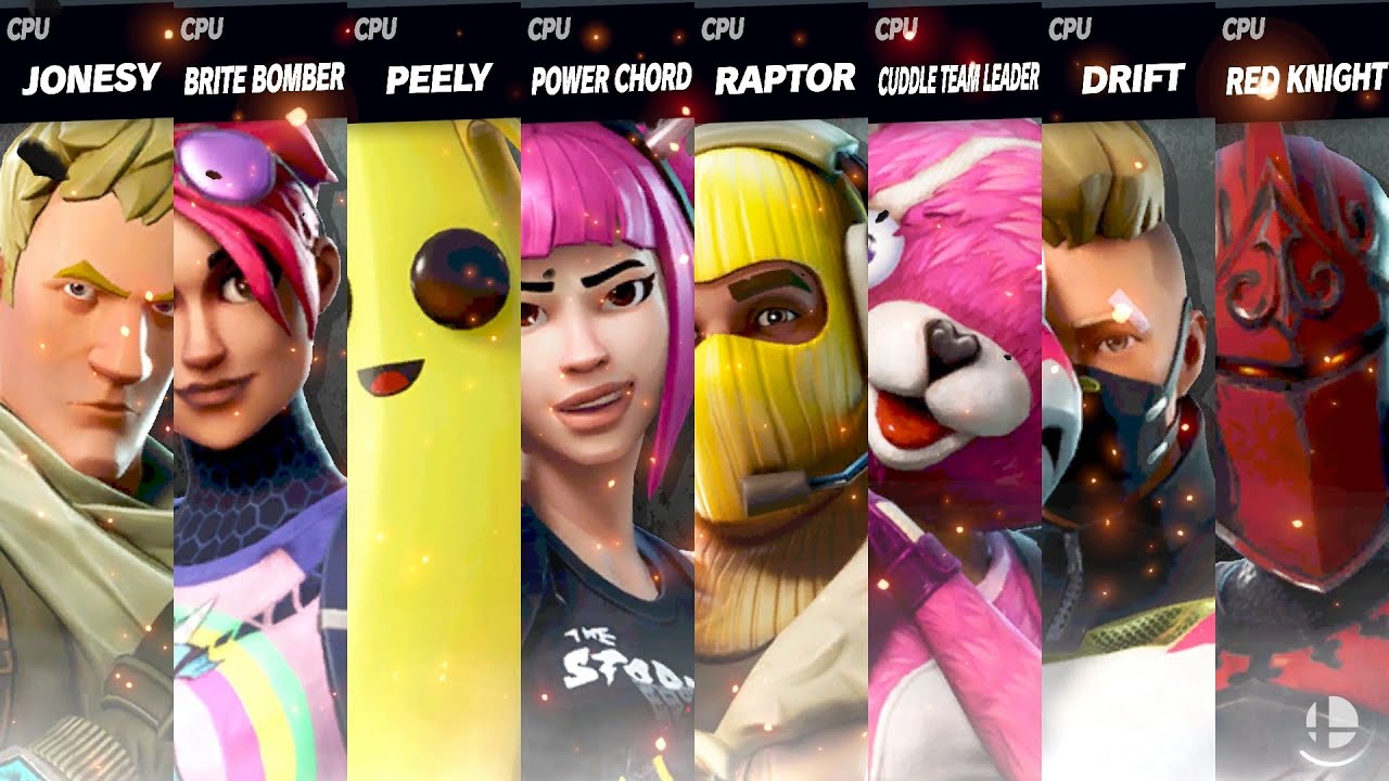 Smash Mods Ultimate Fortnite Battle Royale Youtube