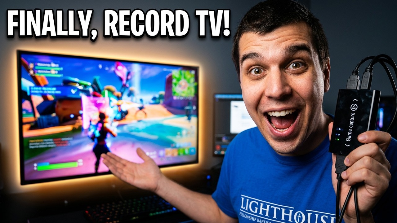 How to RECORD YOUR TV SCREEN - YouTube