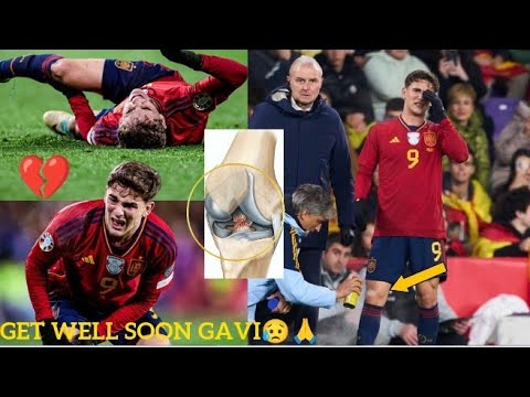 💔😥Devastating!!! Gavi IS OUT for 8-9 months after ACL injury and he's ...