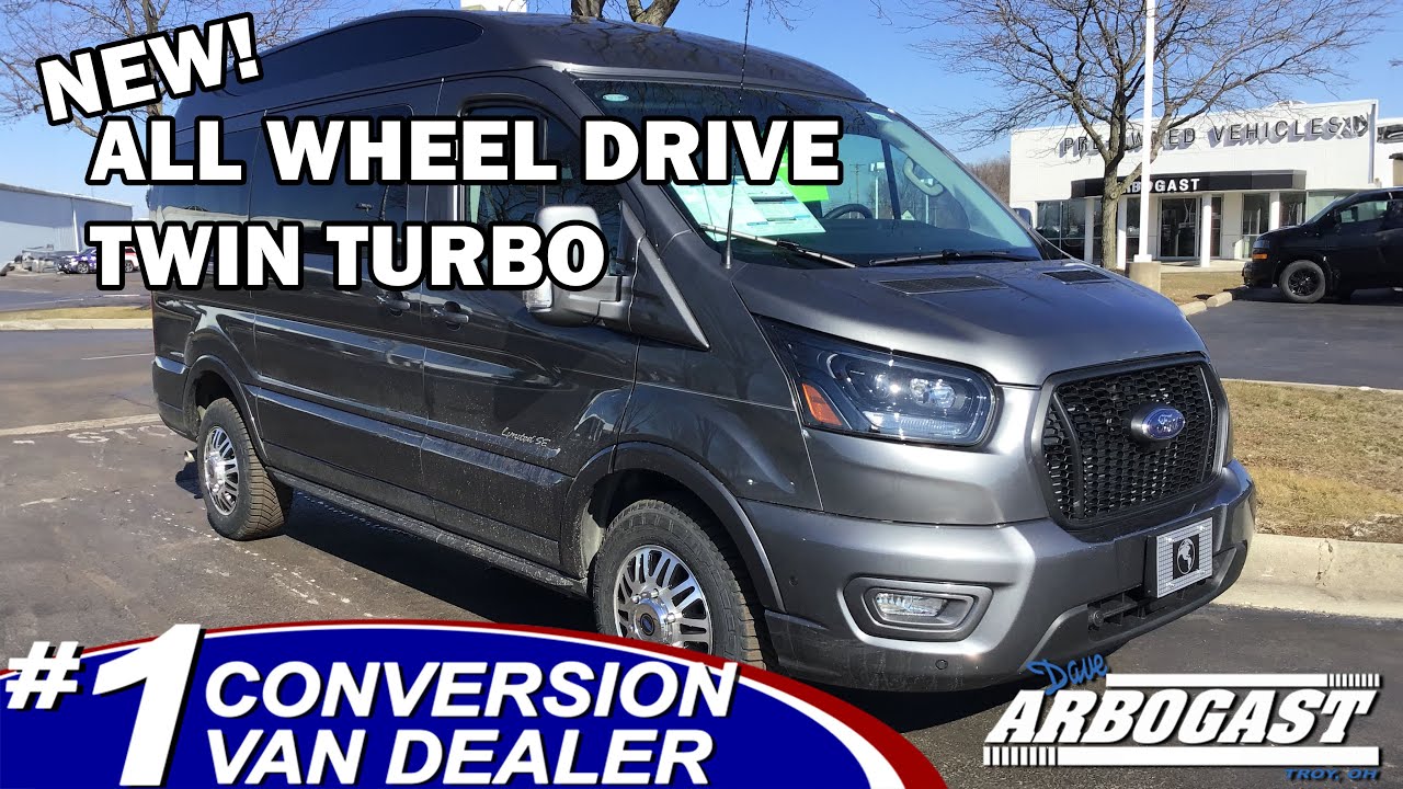 NEW 2024 Ford Conversion Van Explorer Limited 7 Passenger FC11862T ...