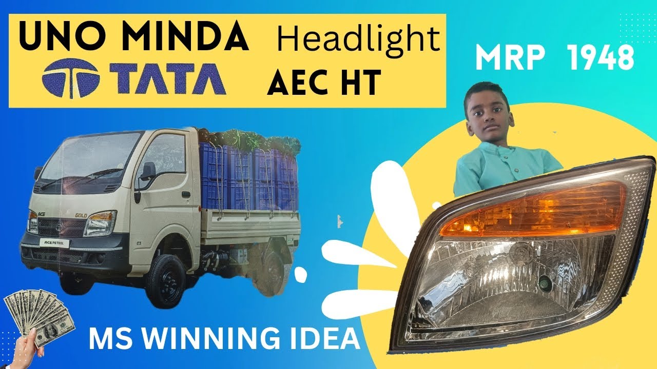 TATA ACE headlight - YouTube