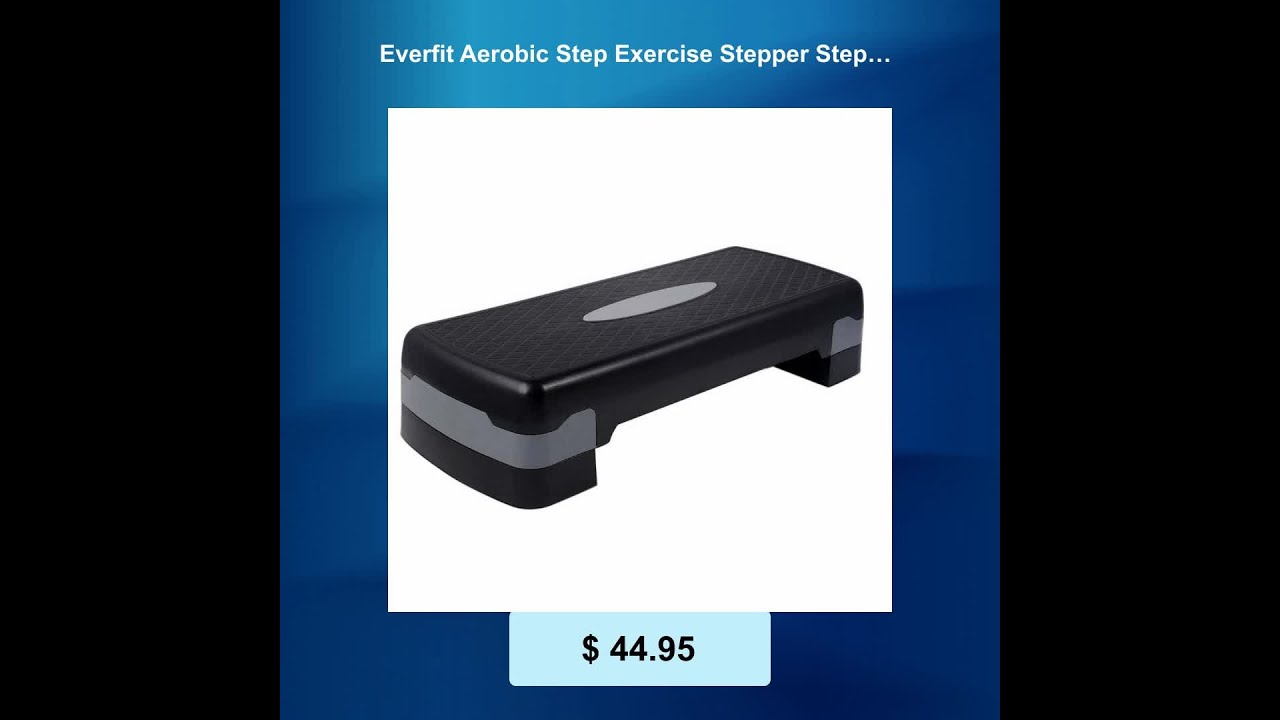 Everfit Aerobic Step Exercise Stepper Steps Home Gym Fitness Block ...