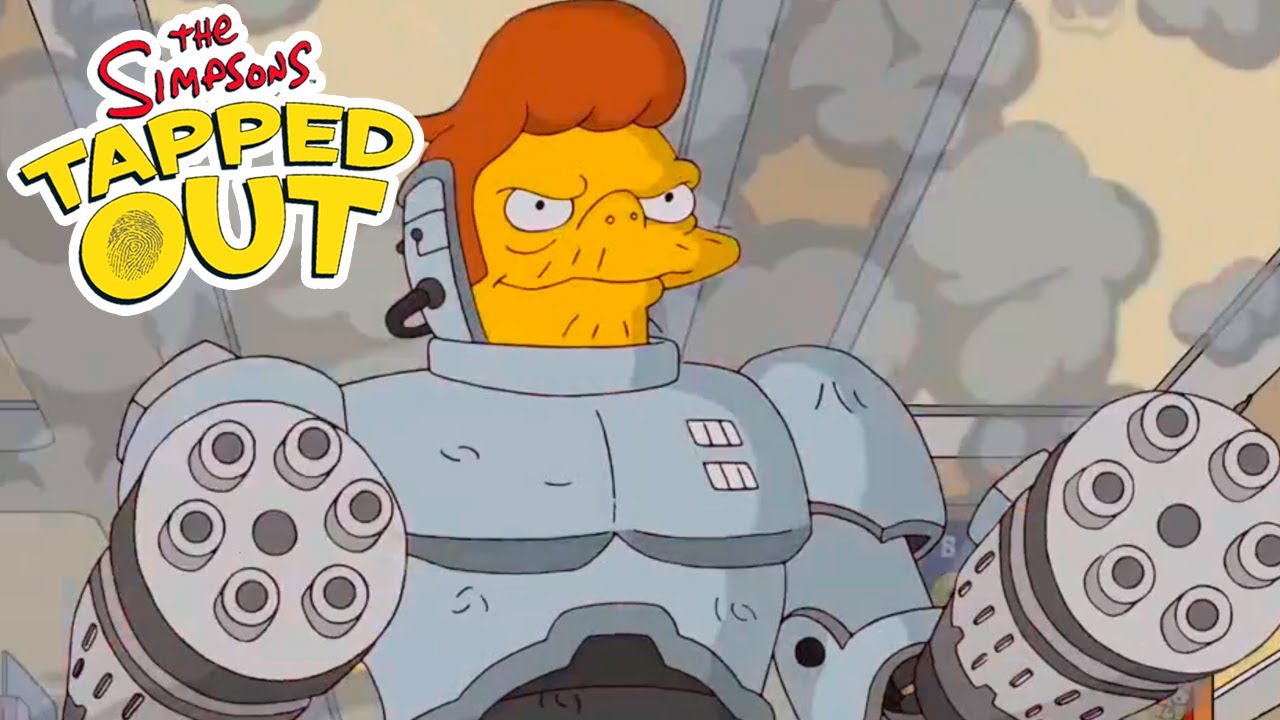 The Simpsons: Tapped Out - Superheroes 2 Event | Cyborg Snake - YouTube