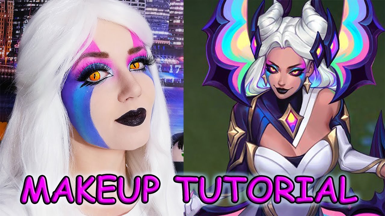 Star Nemesis Morgana cosplay makeup tutorial | League of Legends - YouTube