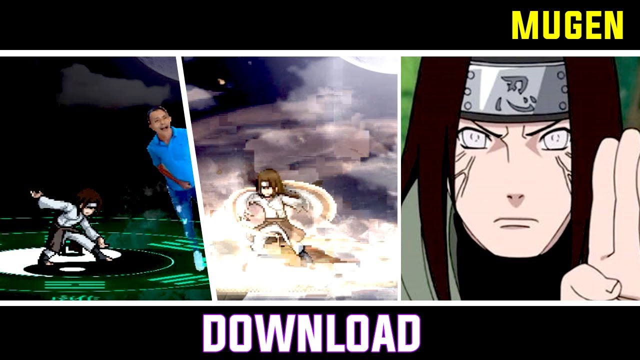 Neji Hyuga (V.4) By Baby Desu | MUGEN JUS CHAR (link direto) - YouTube