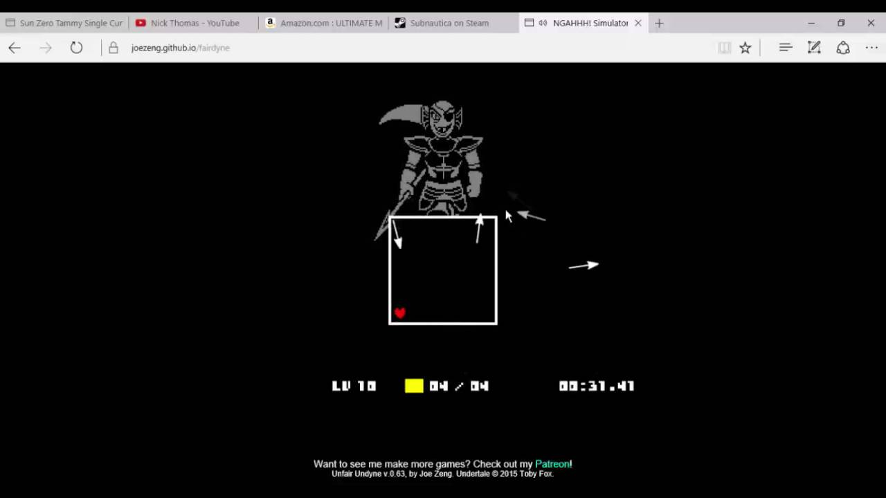 Undyne Battle | NGAHHH Simulator - YouTube