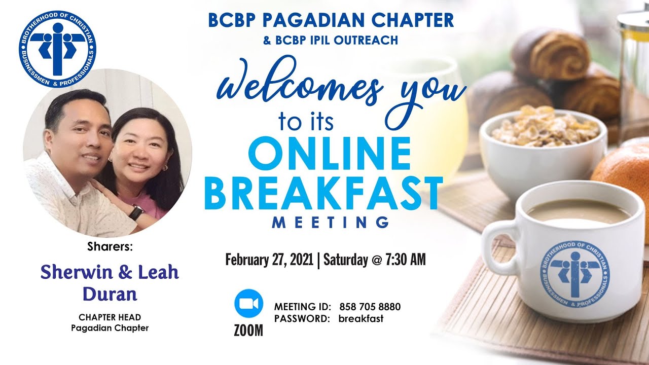 BCBP Pagadian Virtual Breakfast Meeting February 27, 2021 - YouTube
