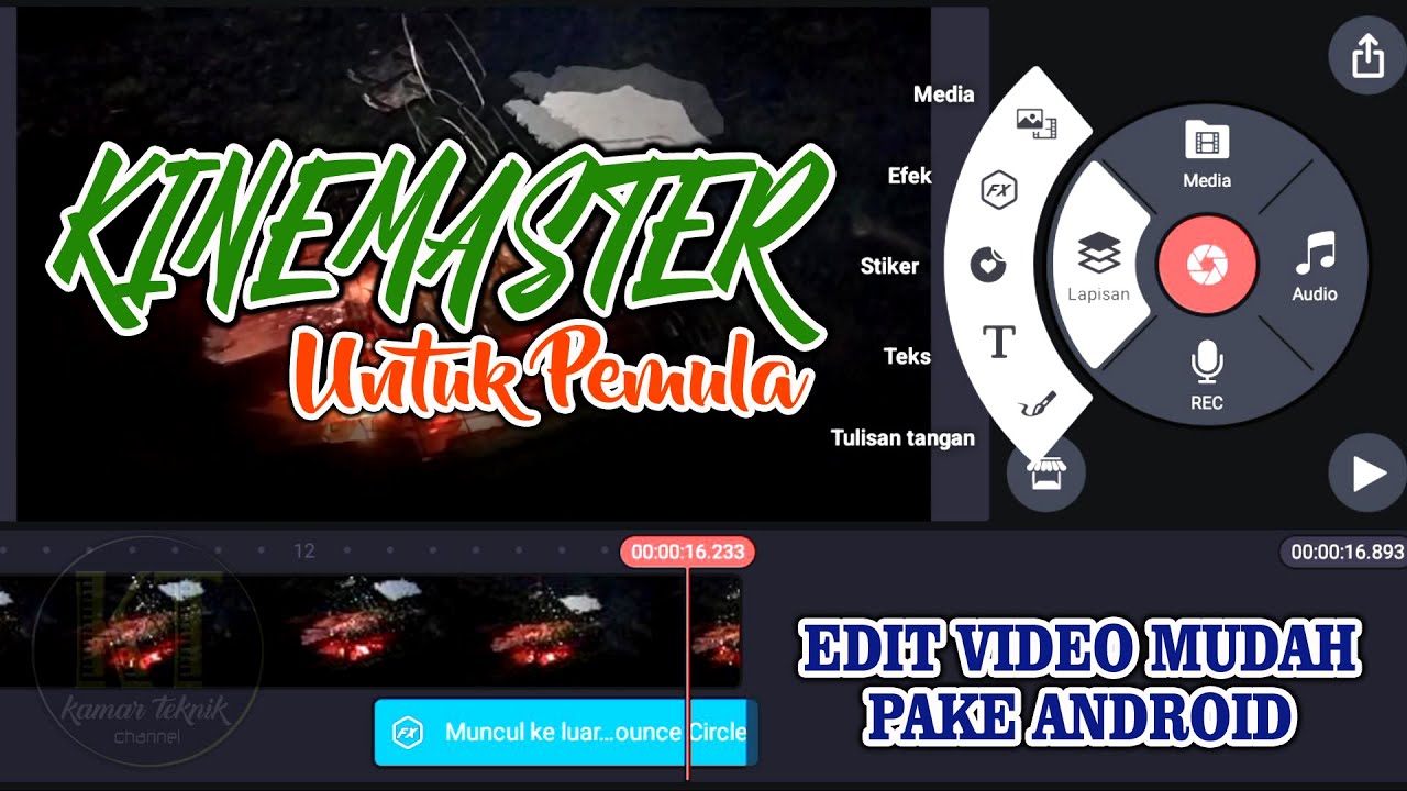 Kinemaster Edit Video Di Android - YouTube
