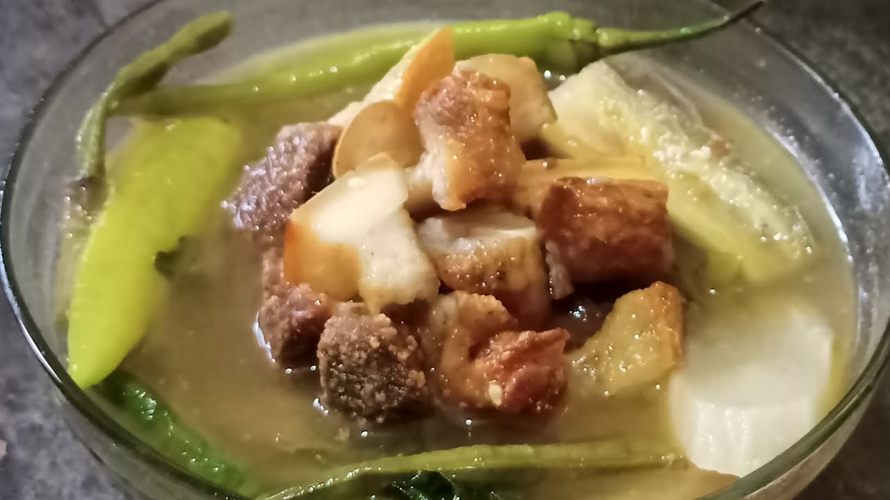 Crispy Pork Sinigang - YouTube