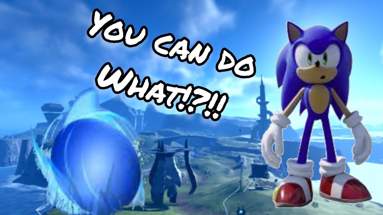 Cool Spin Dash Tricks In Sonic Frontiers!! #sonicfrontiers - YouTube