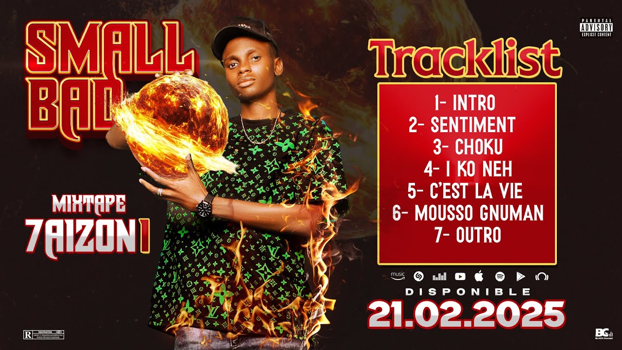 SMALL BAD - Mixtape 7aizon 1- Sentiment Audio officiel - YouTube