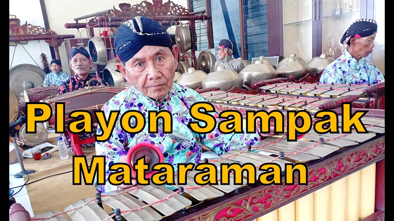 PLAYON SAMPAK Slendo Manyura Mataraman / Javanese Gamelan Music Jawa ...