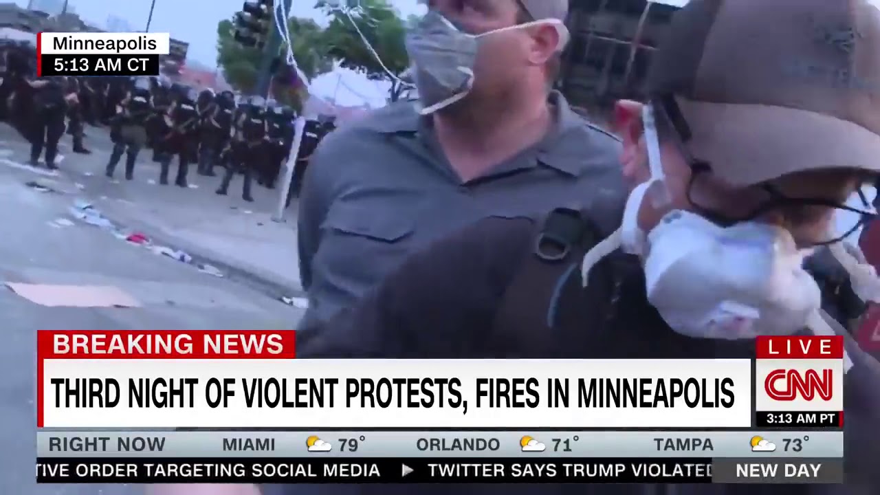 Minnesota cops arrest reporter and entire camera crew on live TV ...