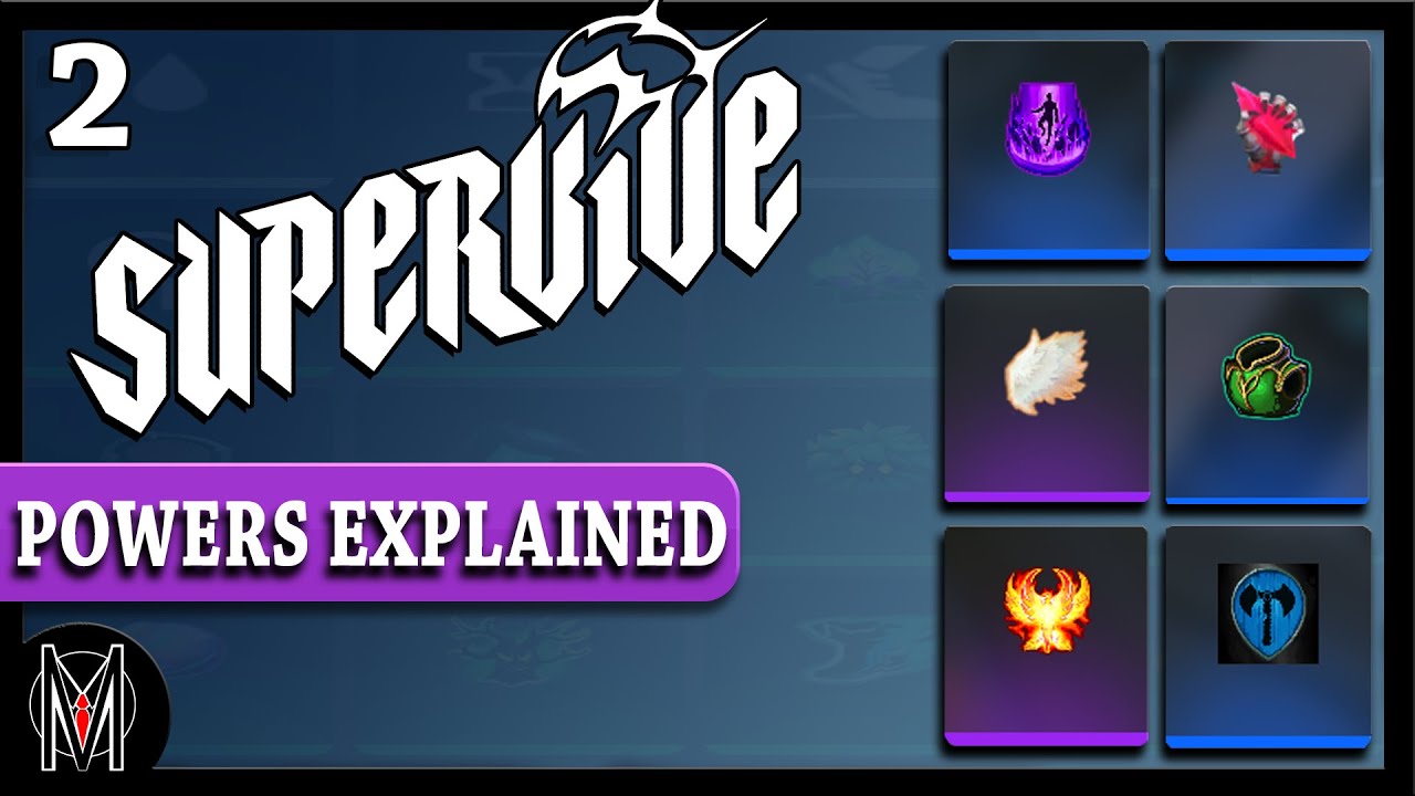 SUPERVIVE Ultimate POWERS Guide! Epics and Exotics! - YouTube