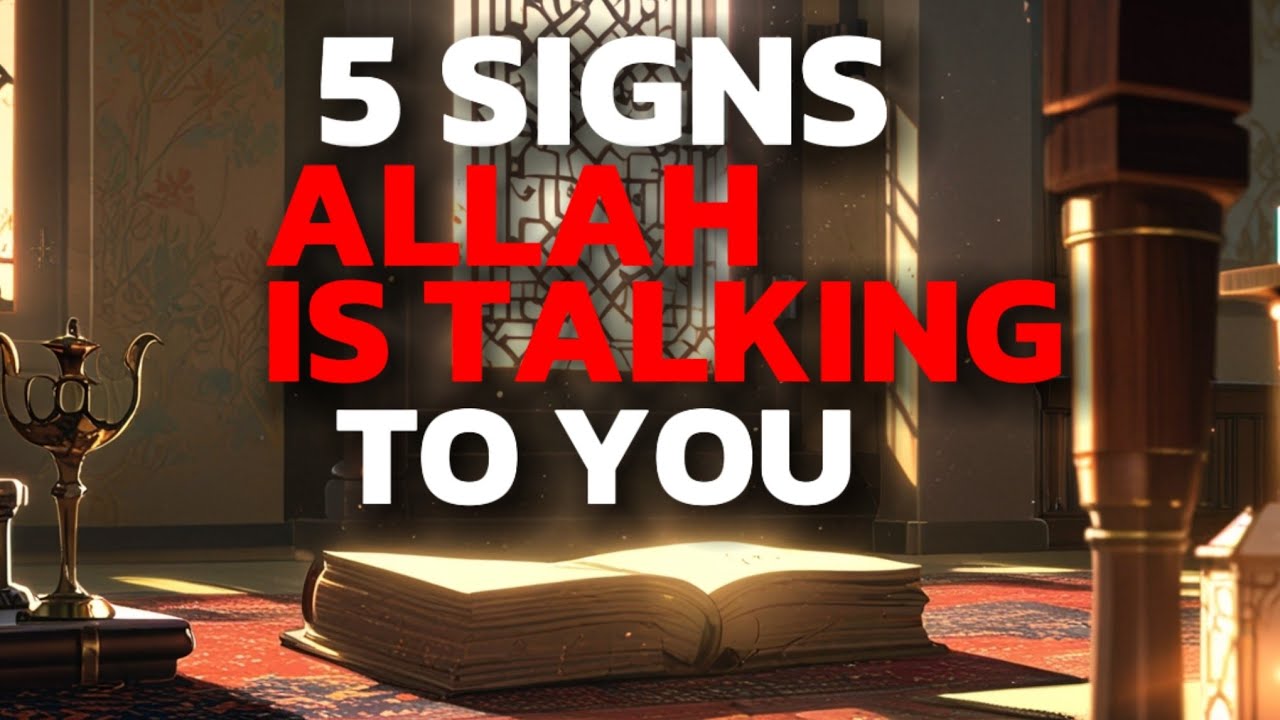 Allah is Talking To You | Are You Listening? | #allah #ISLAM - YouTube