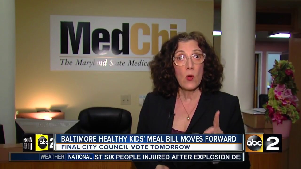 ABC 2 - Baltimore City Kids' Meal Bill Moves Forward - YouTube