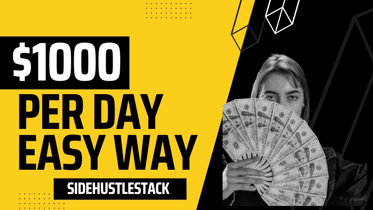 How to earn $1000 per day - YouTube