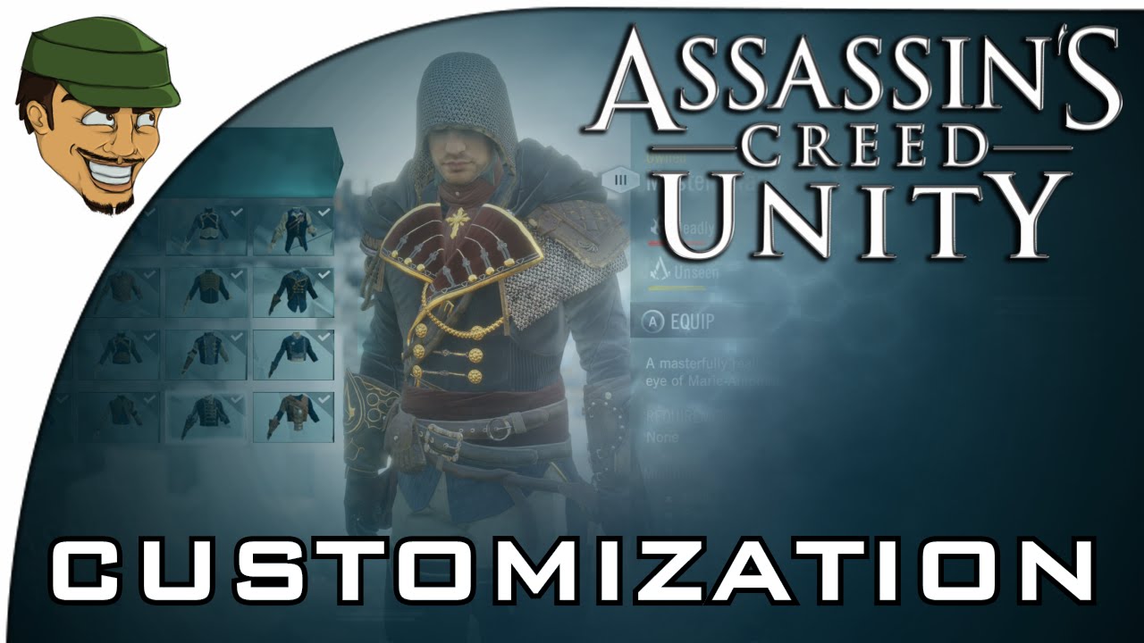 Assassin's Creed Unity: Arno Customization Breakdown - YouTube