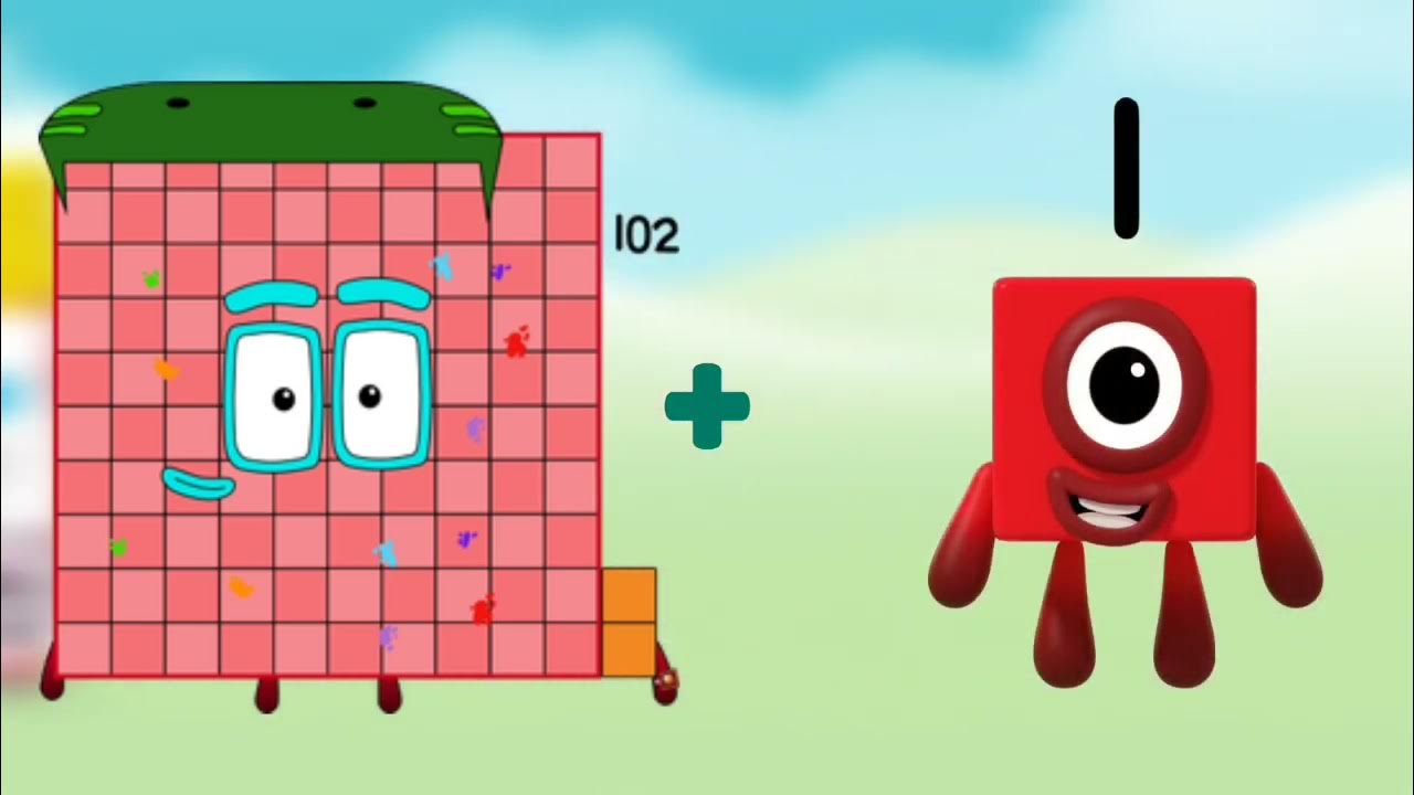 Number Block Addition 1-100 / Numberblocks counting / Numberblocks Math For Beginner / Number ...