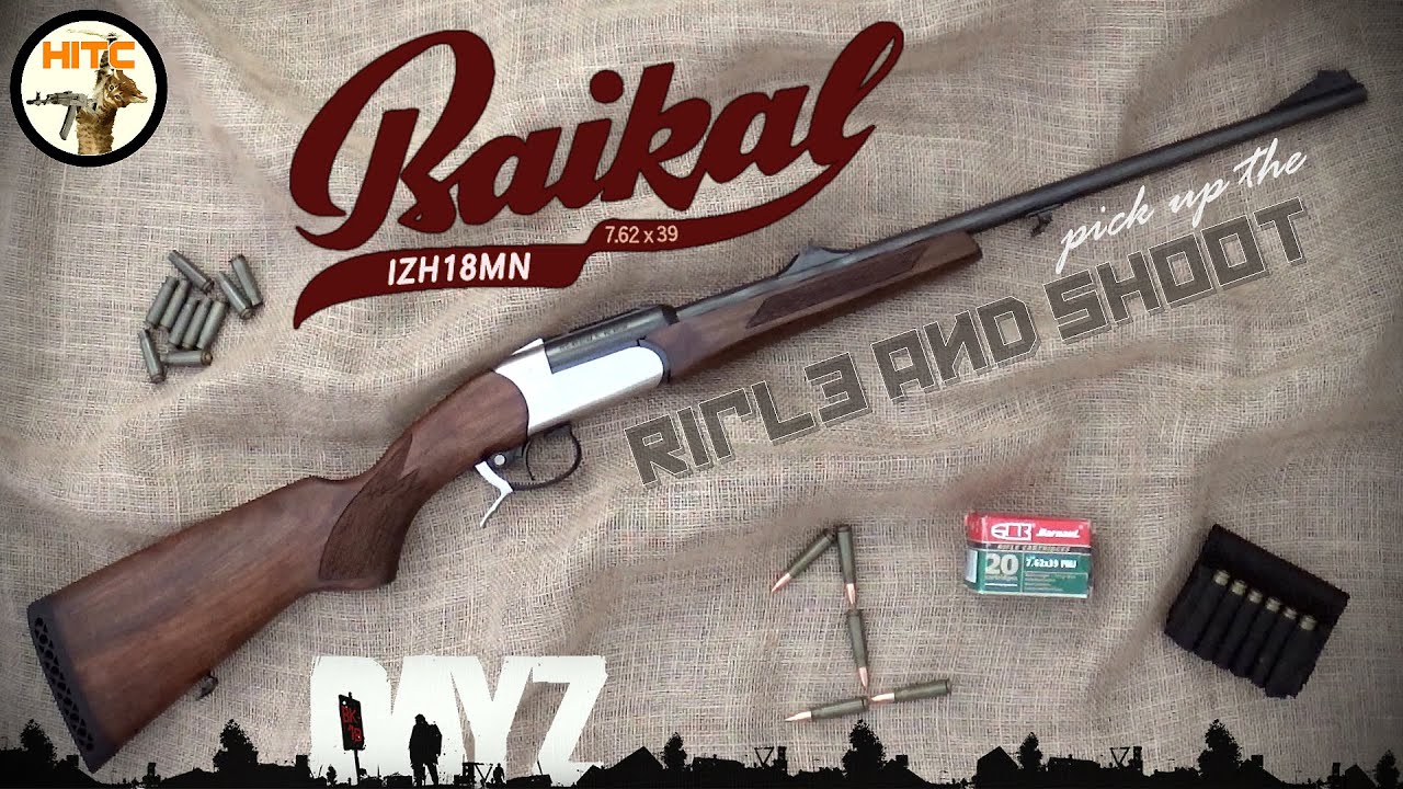 BAIKAL 🇷🇺 DAYZ BK-18 🧟 REMINGTON IZH18MN / IZH-18 / 7.62x39 - [PICKUP THE RIFLE AND SHOOT] - EP ...