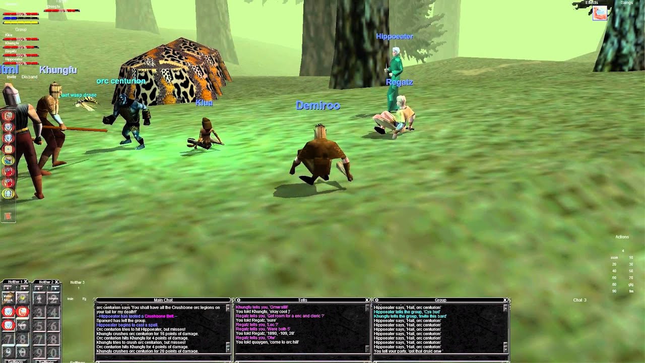 Everquest old school Part 3 - Orc Hill - Greater Faydark - High Elf ...