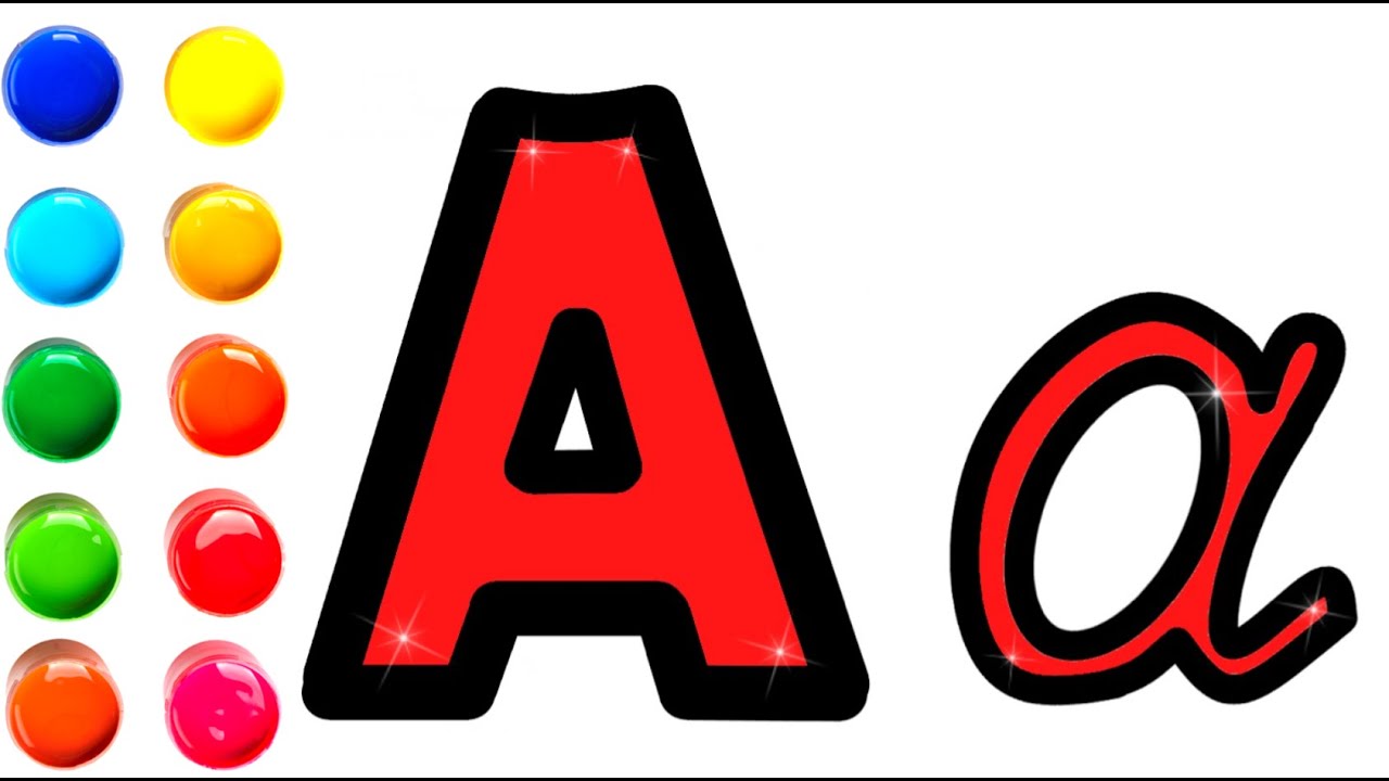 How To Draw An Alphabet 🎨 / How to Draw ABC / Drawing Alphabet for ...