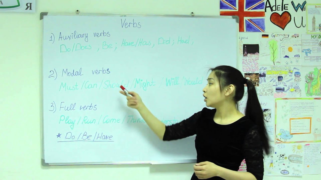 1. Intermediate level. Verbs- Глаголы - YouTube