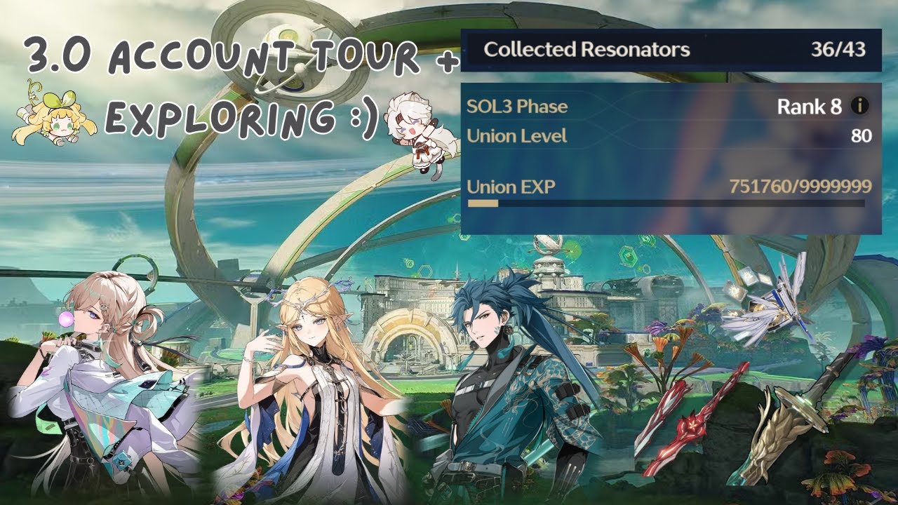2026 Wuthering Waves Account Tour + Yapping about 3.0! | Dailies + ToA ...