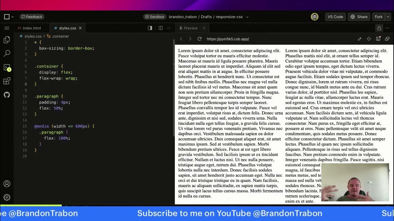CSS Responsive Design - YouTube