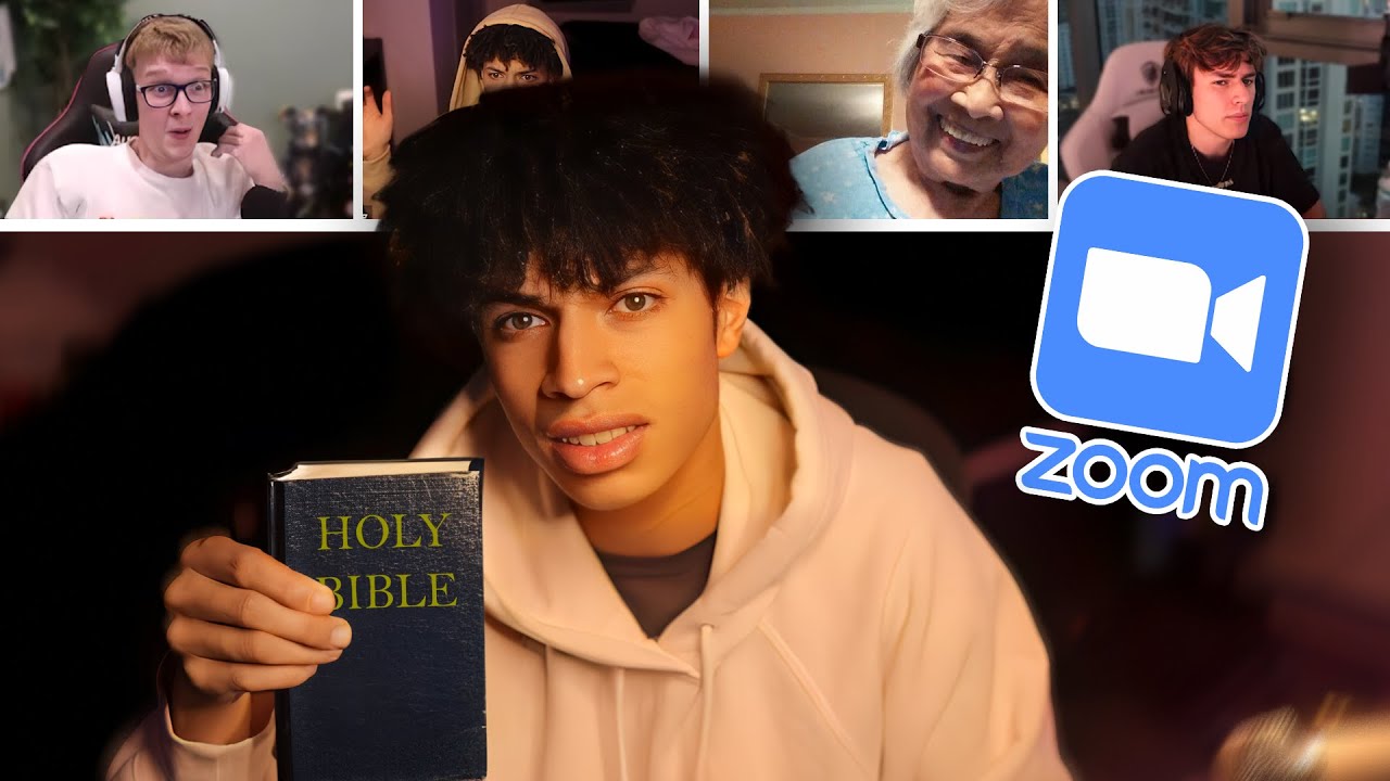 Reading BIBLE in SATANIC Zoom Class! - YouTube