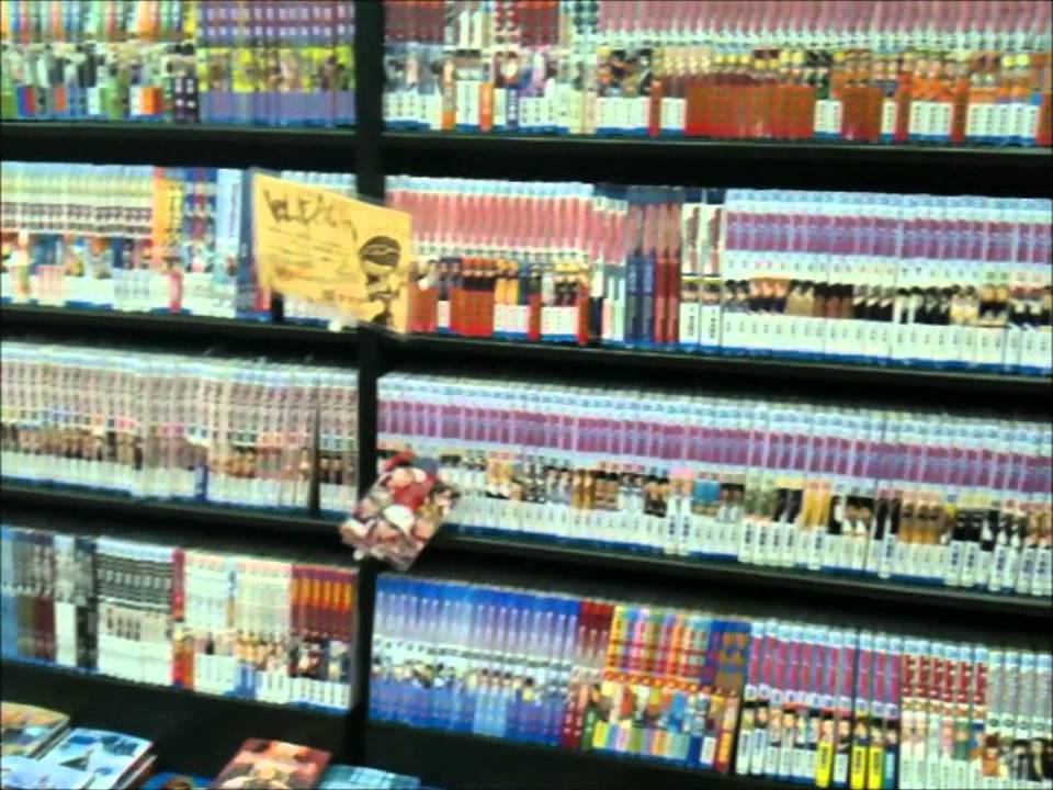 Mitsuwa Manga Section - YouTube