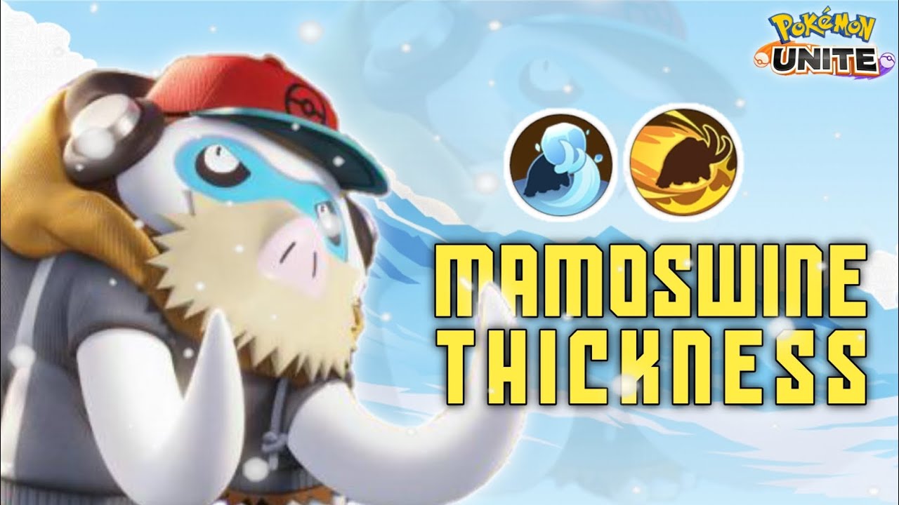 Mamoswine The Strongest Pokemon Unite Indonesia Youtube