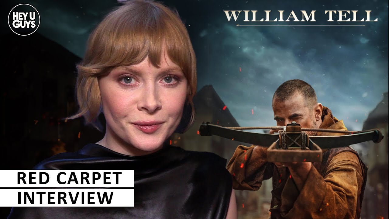 Emily Beecham | William Tell UK Premiere Red Carpet Interview | Claes ...