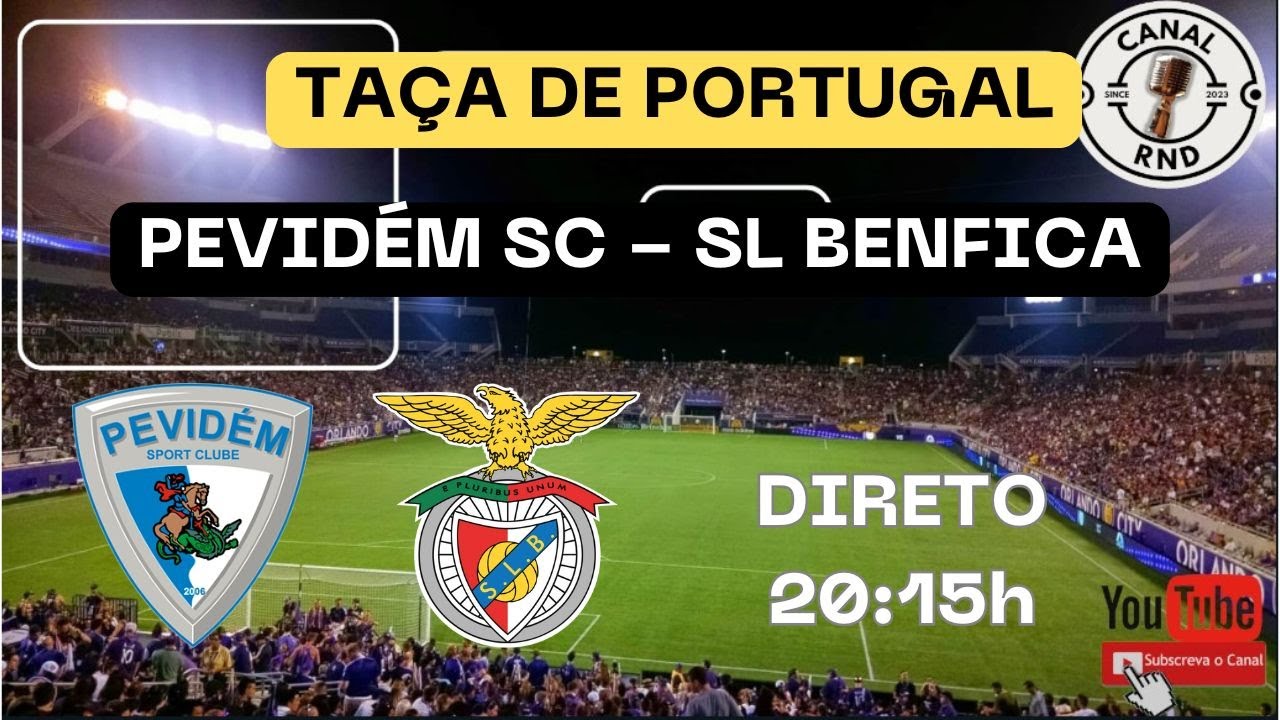 PEVIDÉM SC - SL BENFICA - YouTube