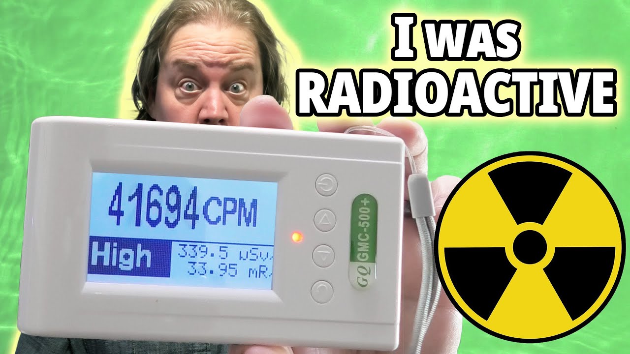 How Long Will I Stay Radioactive? Geiger Counter Tests over 72 Hours ...