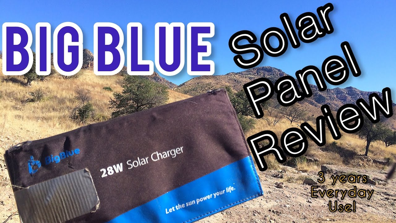 Big Blue Solar Panel Review (3 Yrs Full-Time Everyday Use) - YouTube