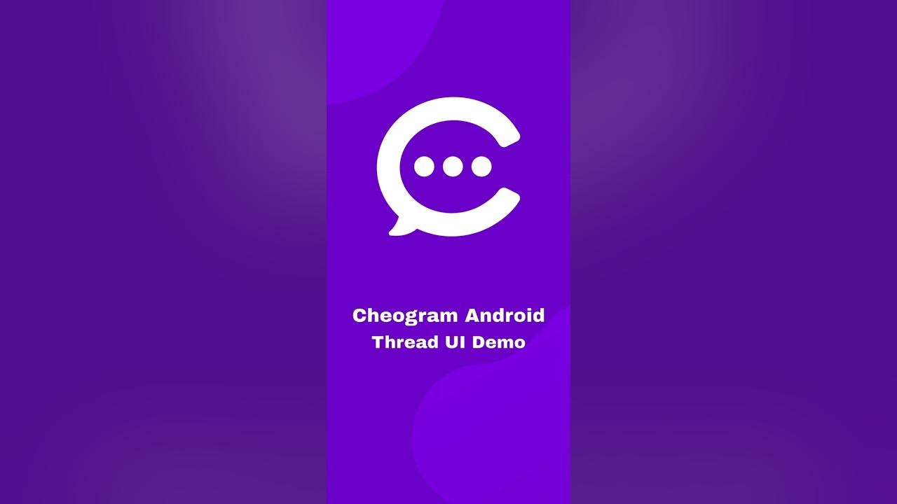 Cheogram Android: Thread UI Demo - YouTube
