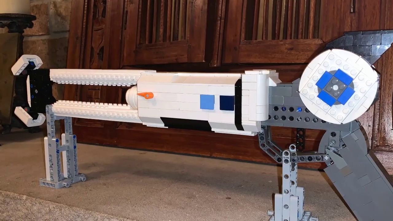 Lego Stasis Rifle from Subnautica (rubber band gun) - YouTube